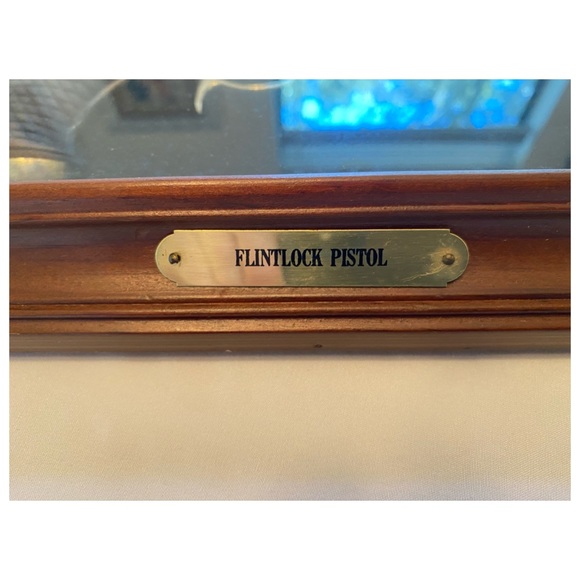 Wall Decor | Vintage Turner Flintlock Shadow Box Pistol Display | Poshmark